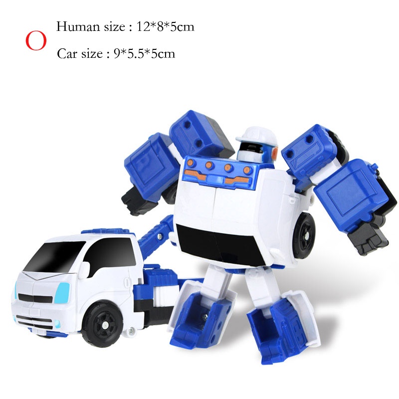 8 Styles Kids Car Controlled Deformation Robot Toys conversion toy car ...