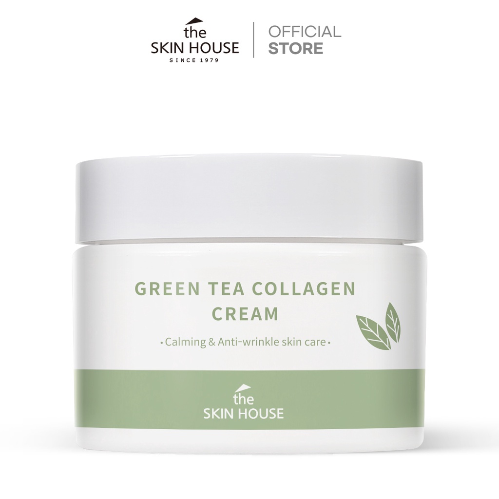 [THE SKIN HOUSE] Green Tea Collagen Cream [50ml] | Shopee Philippines