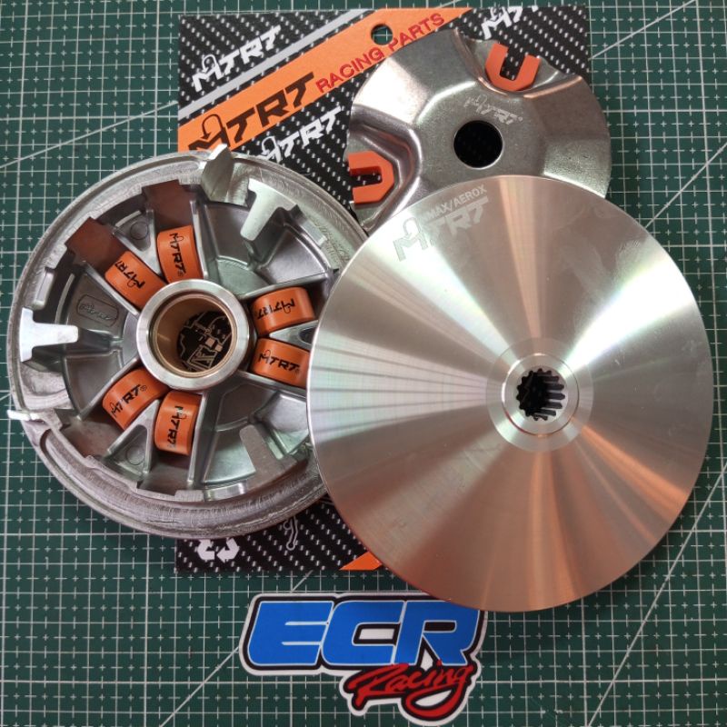E181 MTRT Pulley Set v2 Aerox v1 v2 Nmax v2 w/ Free 1 Set Rollers ...