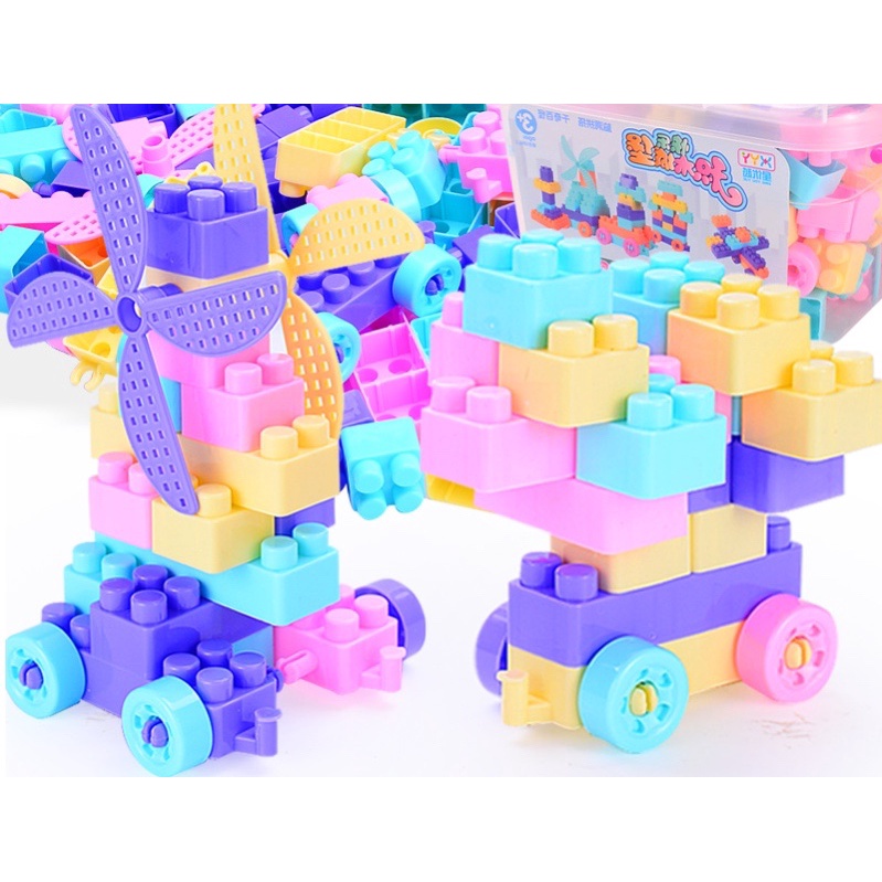 HCH Macaroon Building Blocks blocks Toy | Shopee Philippines