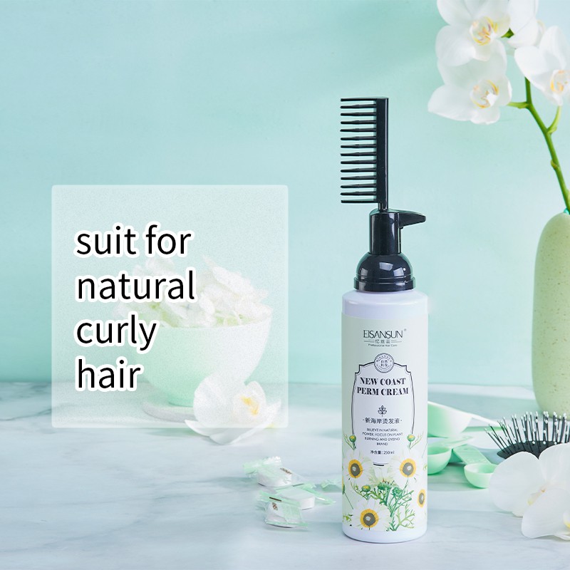 EISANSUN One comb straight hair cream free straightening cream ionic ...