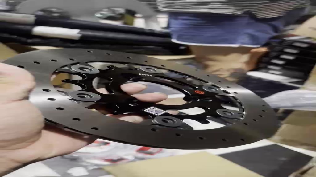 ventilated disc and non ventilated disc with qr code and adaptor 50a ...