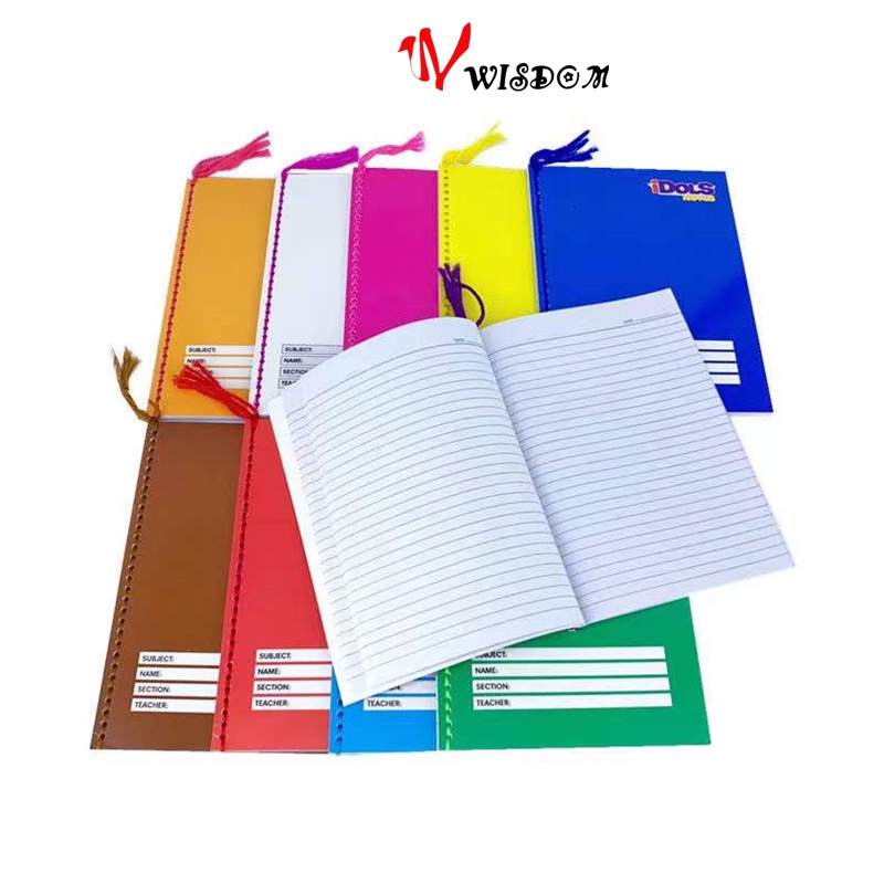 WISDOM NOTEBOOK YARN 80page 1PCS (RANDOM COLOR) school supplies ...