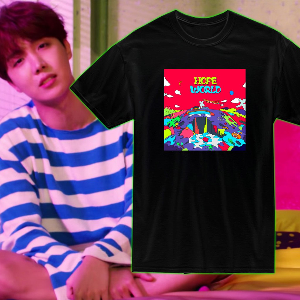 KPOP Bangtan J-Hope Hope World T-Shirt / Hobi Hope World / Jung Hoseok ...
