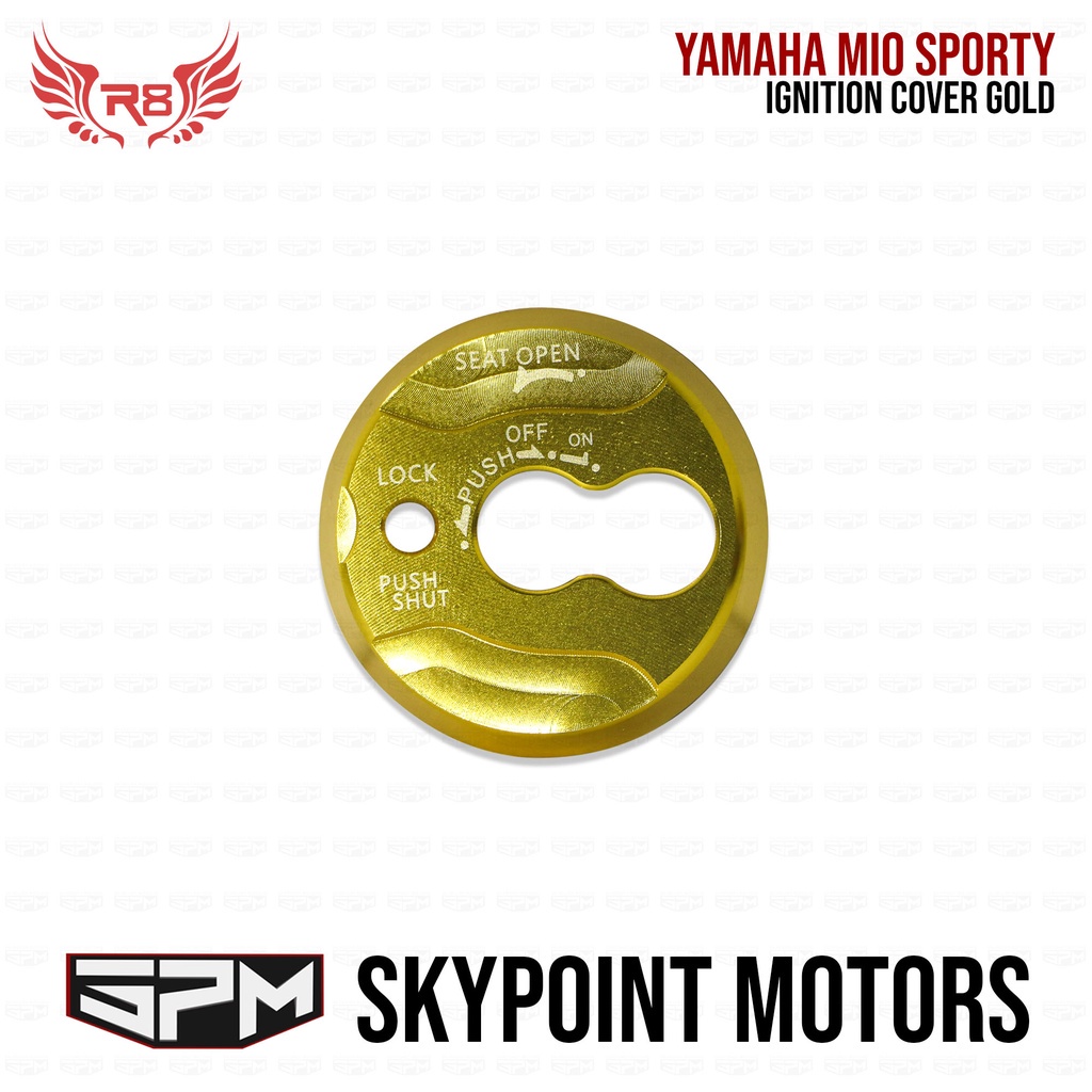 MAGAZI IGNITION COVER MIO SRF-2235 (9801-828-Gold) | Shopee Philippines