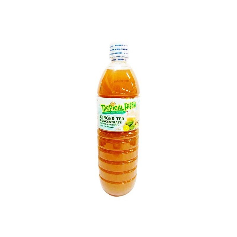 Tropical Fresh Ginger Tea Concentrate Infused with Honey and Calamansi ...