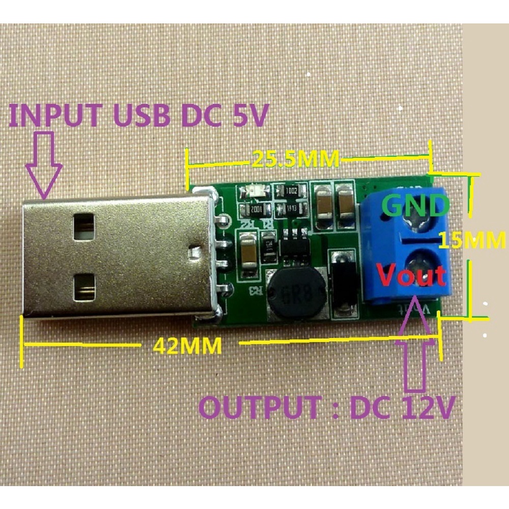 CE016*10 10p 5W USB 3V-6V 5V to 12V DC DC Converter Step Up Boost Power Supply Module | Shopee ...