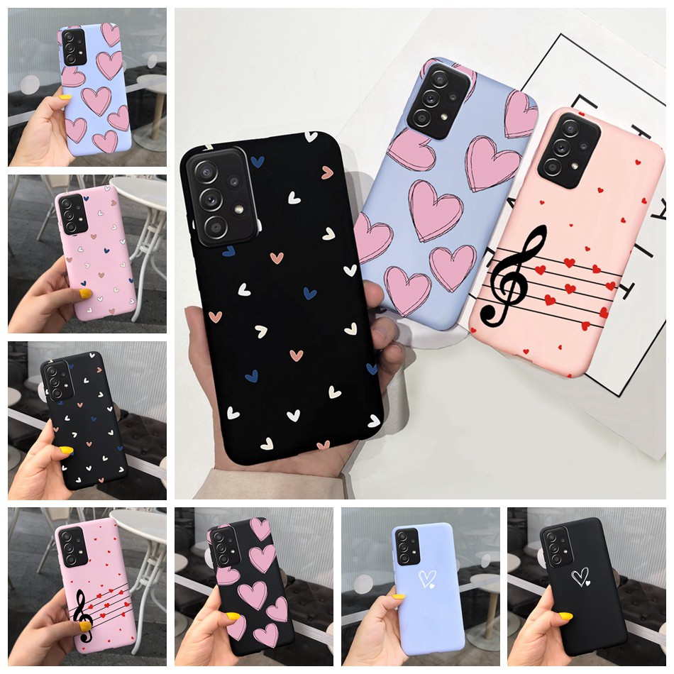 Samsung Galaxy A52 5G / A51 / A50s / A50 Cute Love Pattern Phone Case ...