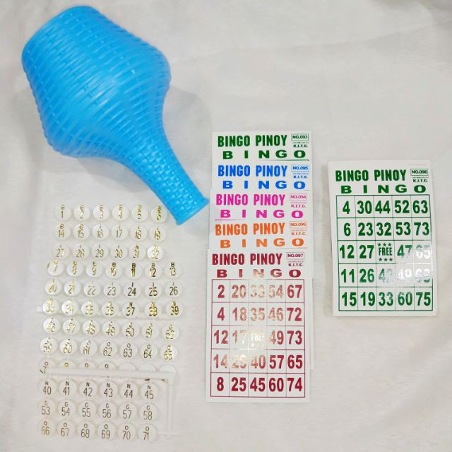 Pinoy Bingo Complete Set | Shopee Philippines