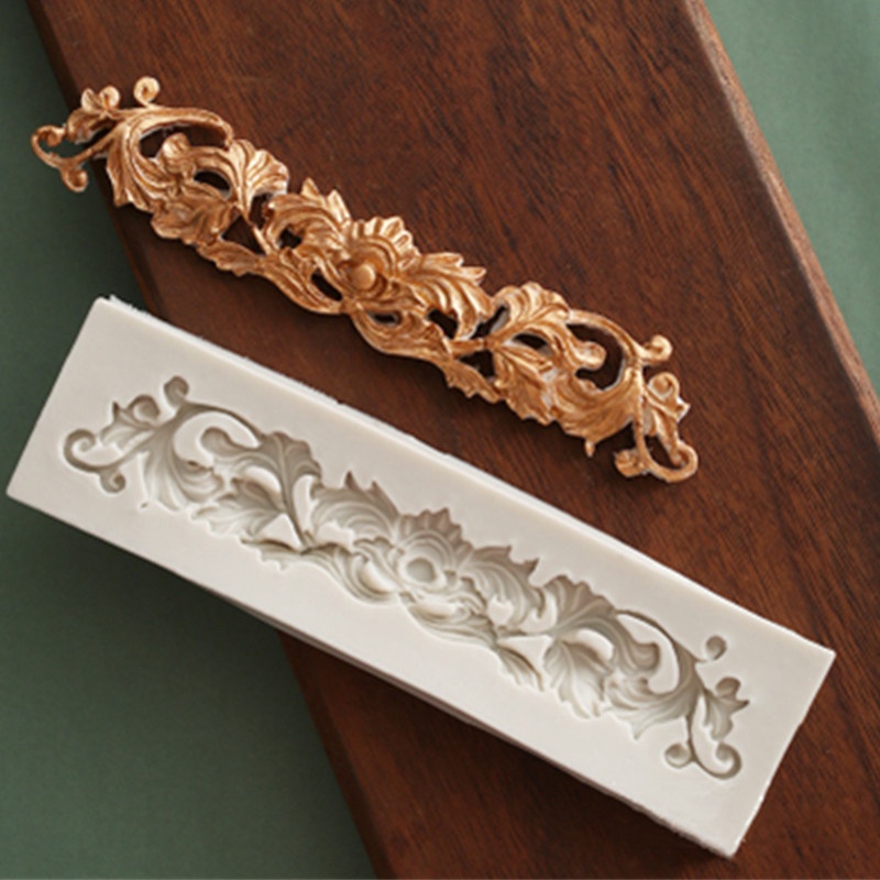 Aouke European lace silicone mold DIY fondant cake mold chocolate fudge ...