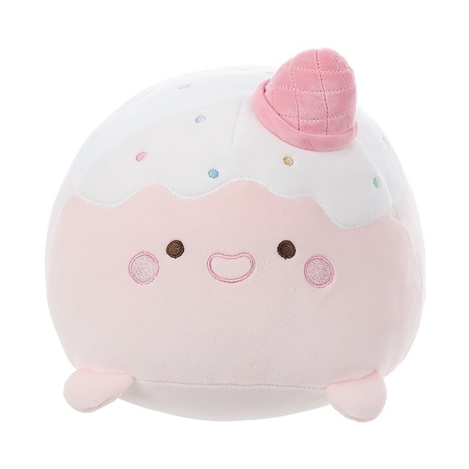 Miniso Delightful Food Series - Strawberry/Cotton Candy/Cream Plush ...
