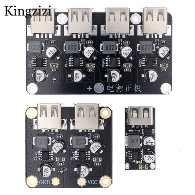 USB QC3.0 QC2.0 DC-DC Buck Converter Charging Step Down Module 6-32V 9V 12V 24V to Fast Quick ...