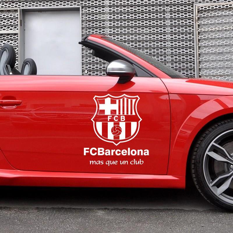 Barcelona Car Stickers Team Logo Spain Football Club Sign Logo Car ...