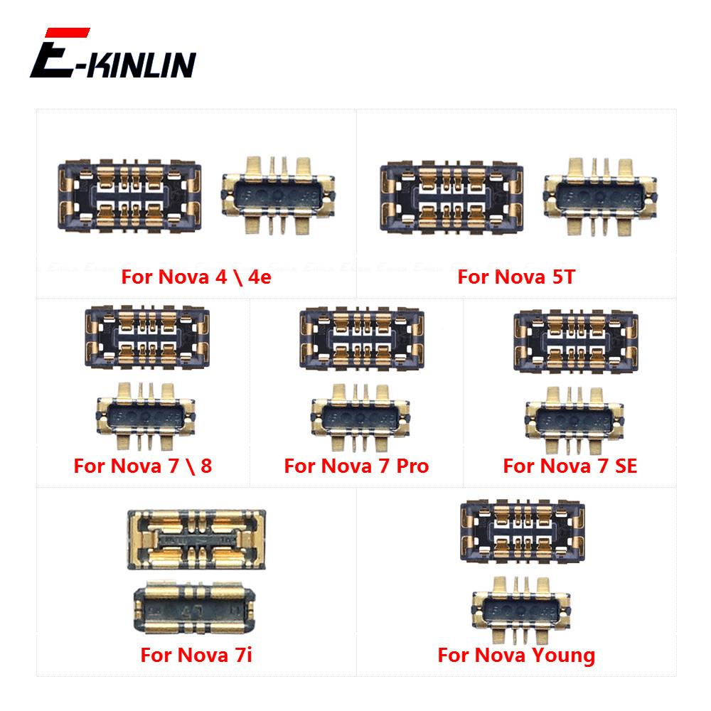 2pcs/lot FPC Connector Battery Holder Clip Contact For HuaWei Nova 4 4e ...