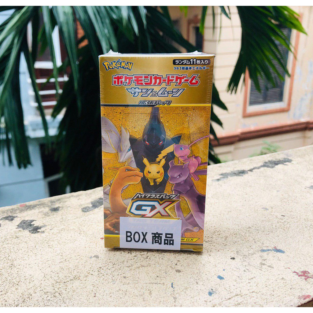 Pokemon Card - Box GX All Star sm12a pokemon TCG (1 pack) | Shopee ...