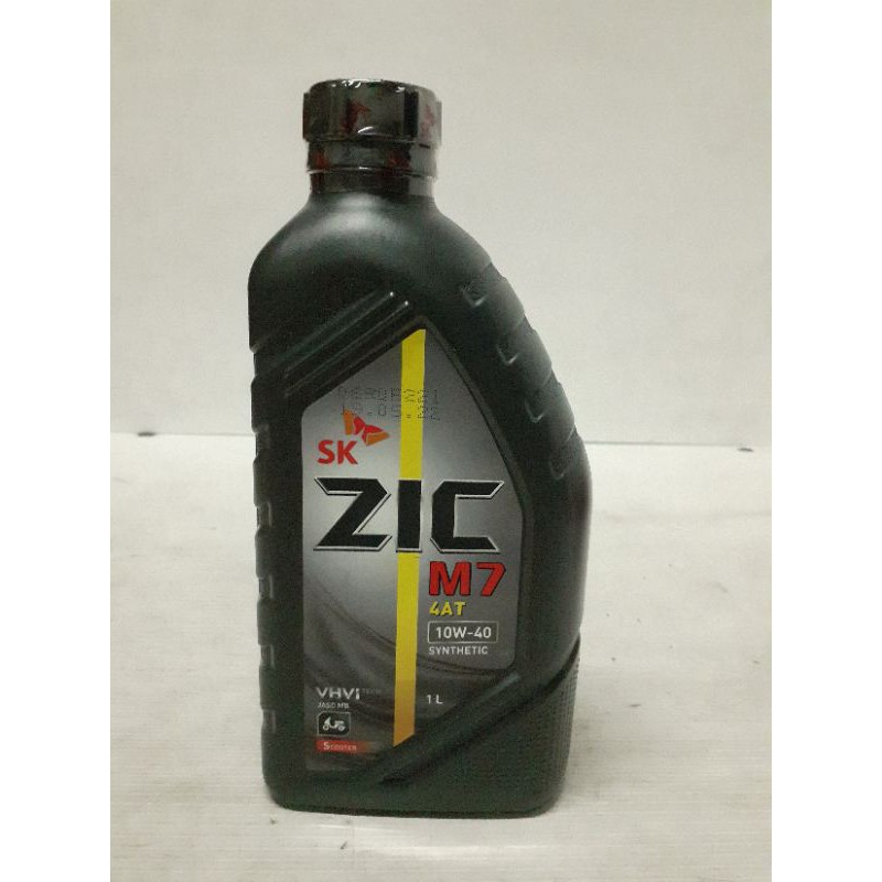 ZIC M7 4T 10W-40 SYNTHETIC (1 LITER) | Shopee Philippines