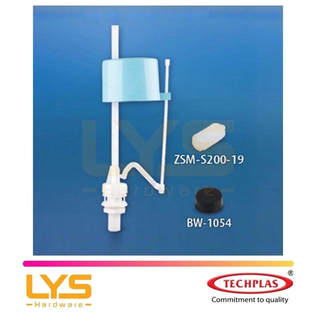 [LYShardware][TECHPLAS] Compact Bottom Inlet Valve - Plastic Rod with ...