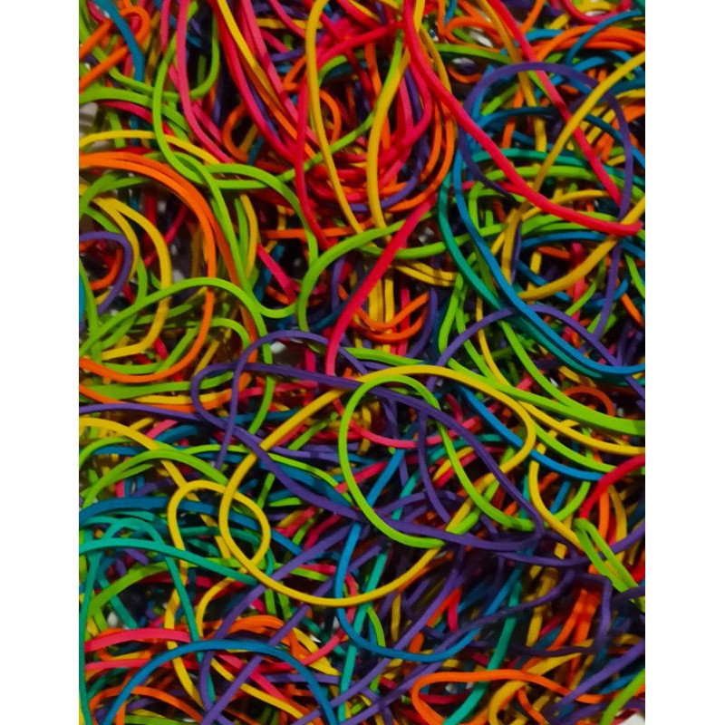 Rubber Bands Goma 30g. Approx 100pcs. | Shopee Philippines