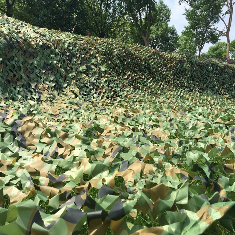 2mx3m Camouflage Nets Military tactical Netting Mesh Car Shade Camping ...
