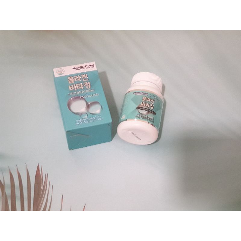 / Samsung pharm fish collagen Blue(60capsules) | Shopee Philippines