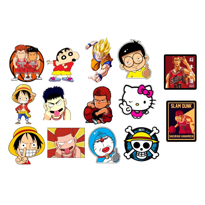 Famous Sticker Character Waterproof Fadeproof s99 | Shopee Philippines