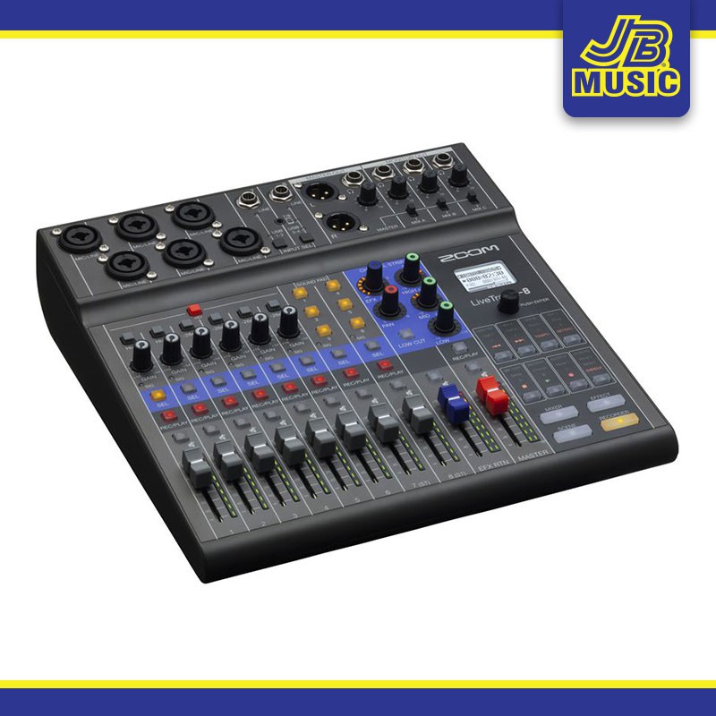 Zoom - L-8 LiveTrak 8-channel Digital Mixer/Recorder | Shopee Philippines