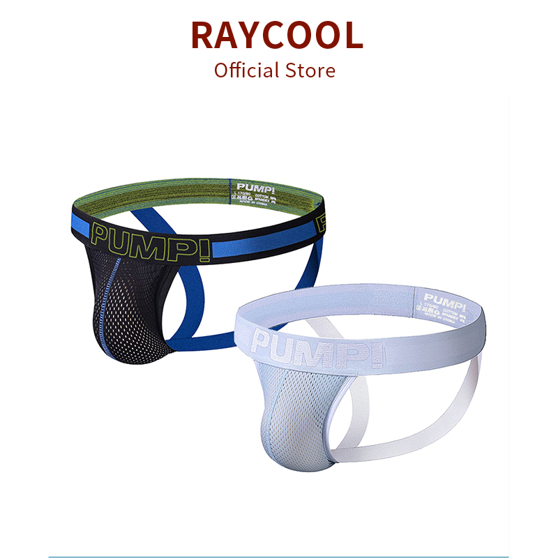 PUMP！Mens Underwear Men Sexy Briefs Jockstrap Pouch Men Thongs Mesh ...