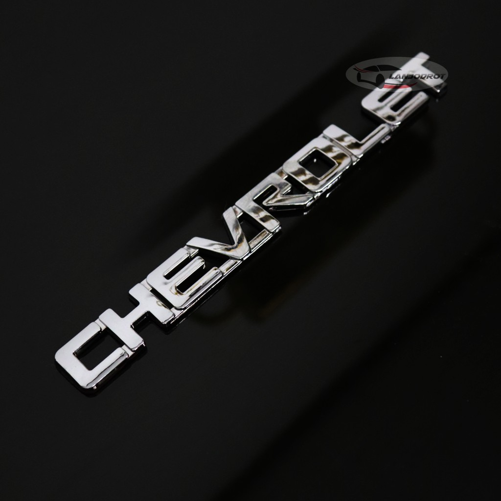 CHEVROLET Logo Body Font Mount For Size 2 x 20 cm. | Shopee Philippines