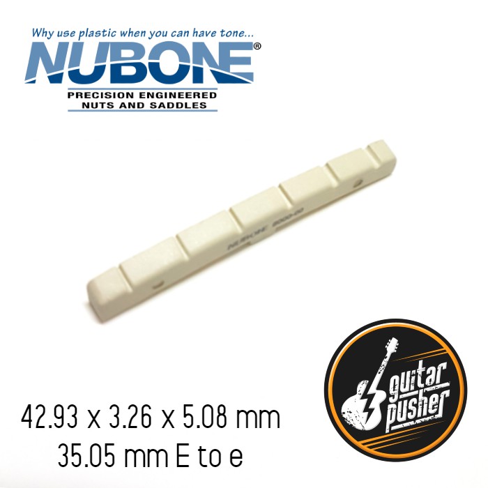 Graphtech Nubone Nut Slotted Strat Style (Per Piece) Lc-5000-00 ...