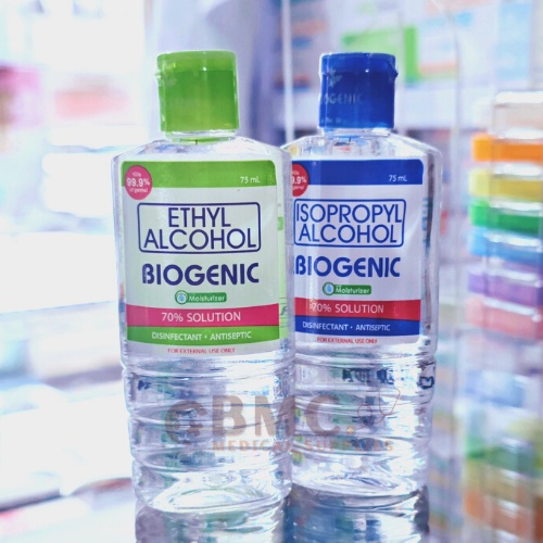 Biogenic Isopropyl and Ethyl Moisturizer Alcohol (75ml, 250ml, 500ml ...