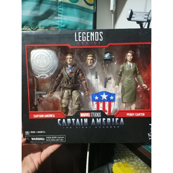 Marvel Legends Cap america/Peggy Carter | Shopee Philippines