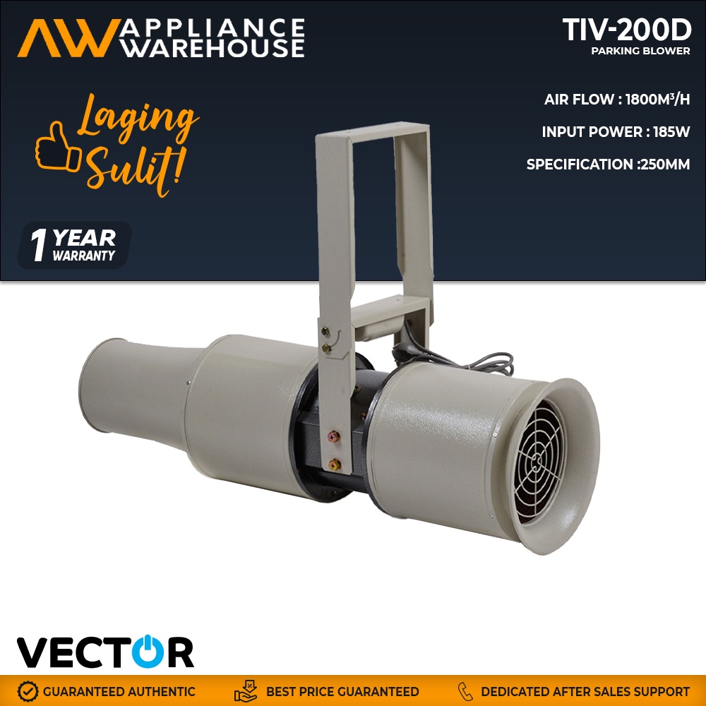 Vector TIV-200D Parking Blower (Off White) | Shopee Philippines