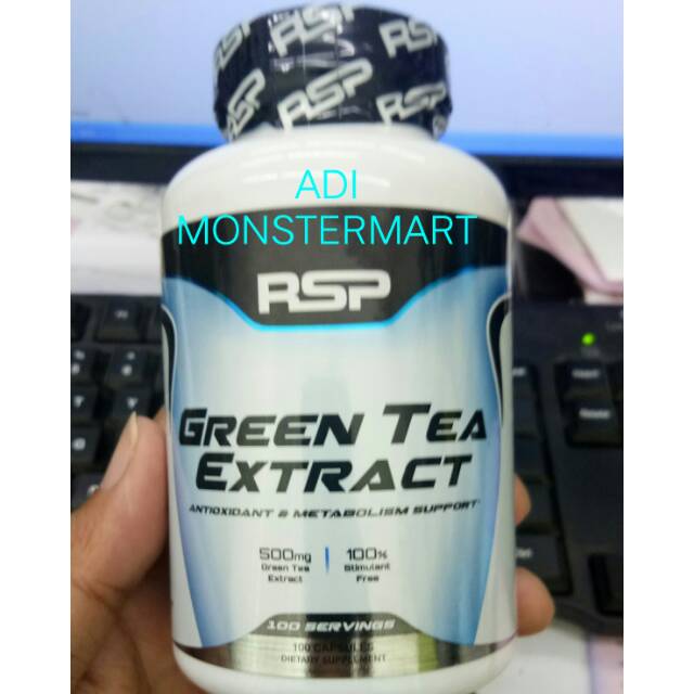Rsp Green Tea Extract 100 Capsules | Shopee Philippines