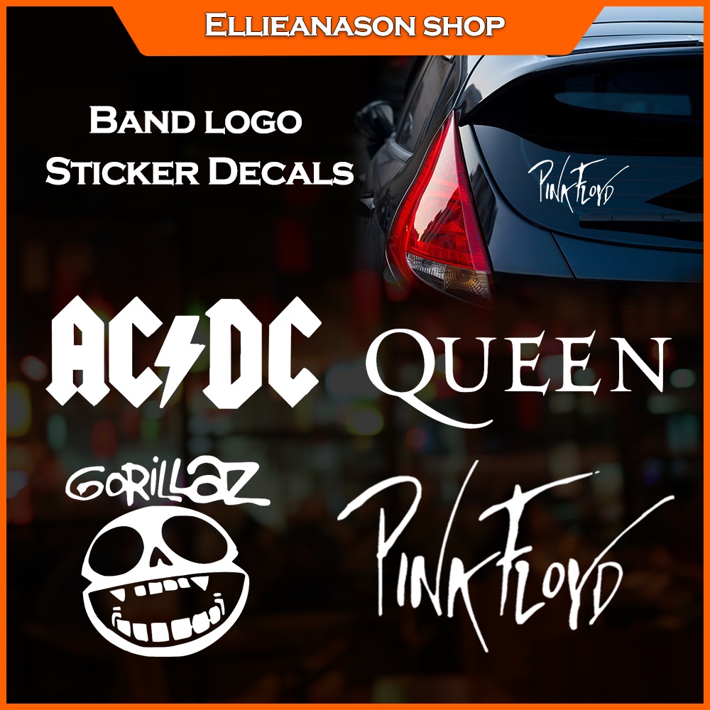 Band Logo Sticker Decals | Shopee Philippines