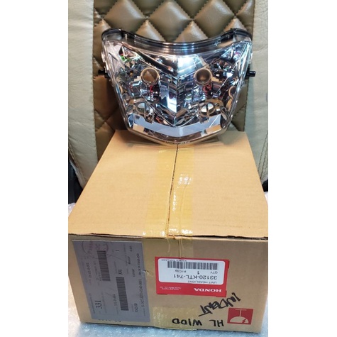 Headlight Unit Wave 100 R / Wave 100 Original Discbrake Or Drumbrake ...