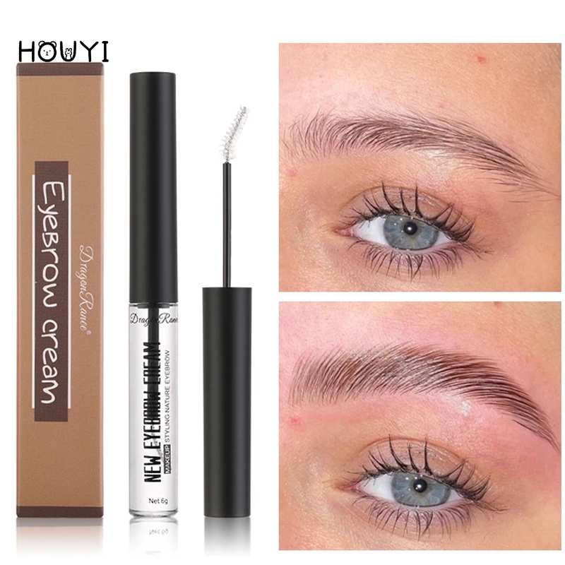 Waterproof Long Lasting Transparent Eyebrow Gel/ Beginners Colorless ...