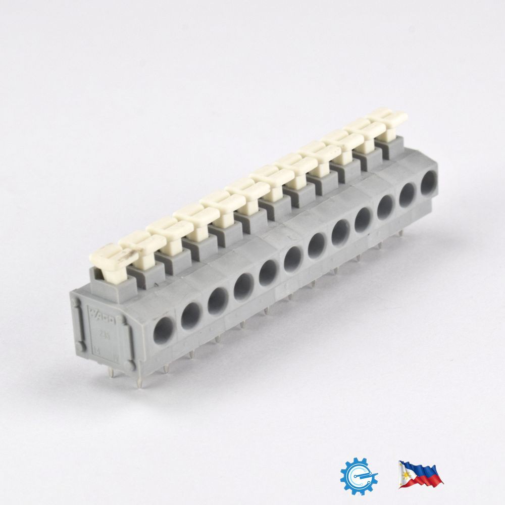 Wago Terminal Block Push Button 235-02 12 pole 10A | Shopee Philippines