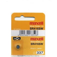 SR416SW 337 Original Maxell Silver Oxide Battery 1.55 (1PIECES ...