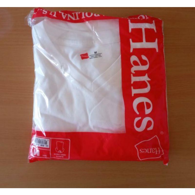 Hanes SLIM FIT T-shirt 3 Pieces Pack for MEN V-NECK | Shopee Philippines