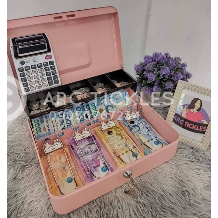 Cashbox Metal with FREE or without free Dual Display Calculator with ...