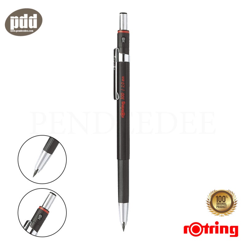 Rotring 300 Series Mechanical Pencil, 2.0 mm. For writing in sketch ...