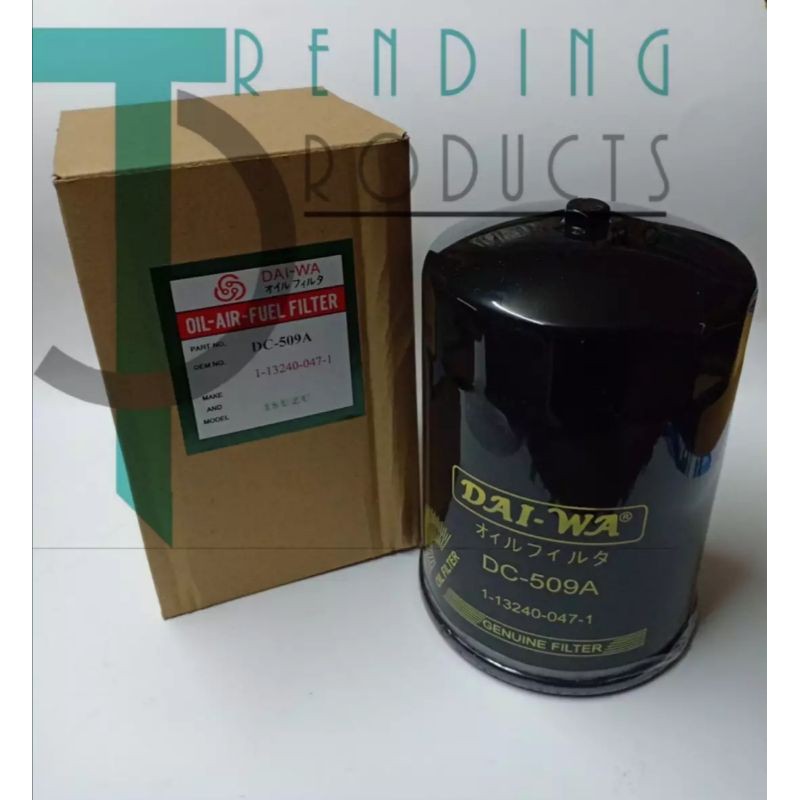 Daiwa Oil Filter DC-509A for Isuzu Forward 6BD1, 6BG1, 6SA1 (Primary ...