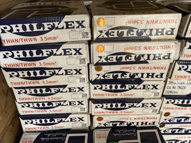 Philflex 2.0mm2-8.0mm2 THHN/THWN-2 Stranded Electrical Wire(150 meters ...