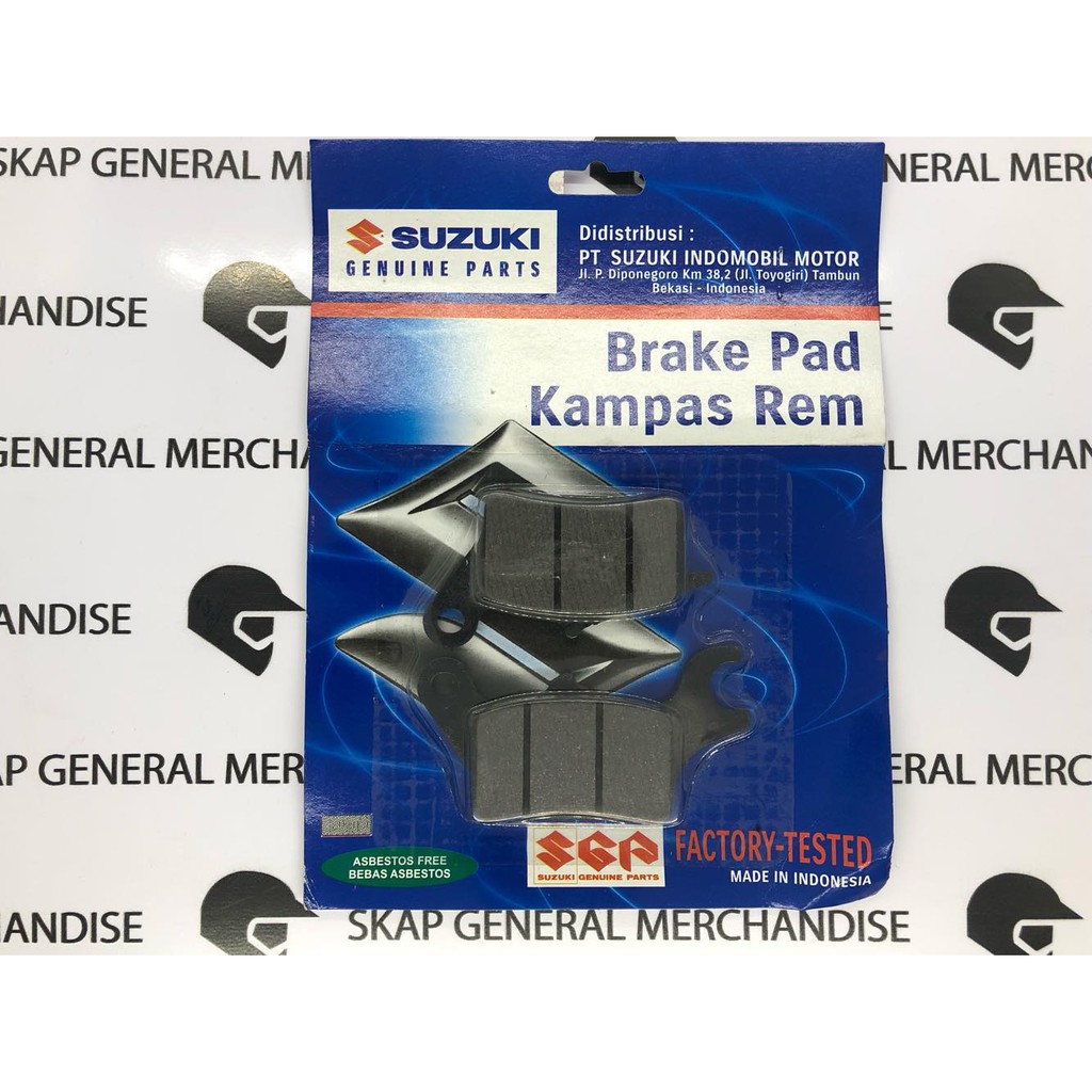 SGP - FRONT, BRAKE PAD - RAIDER J 115 / SHOOTER 115 / SKYDRIVE 125 ...