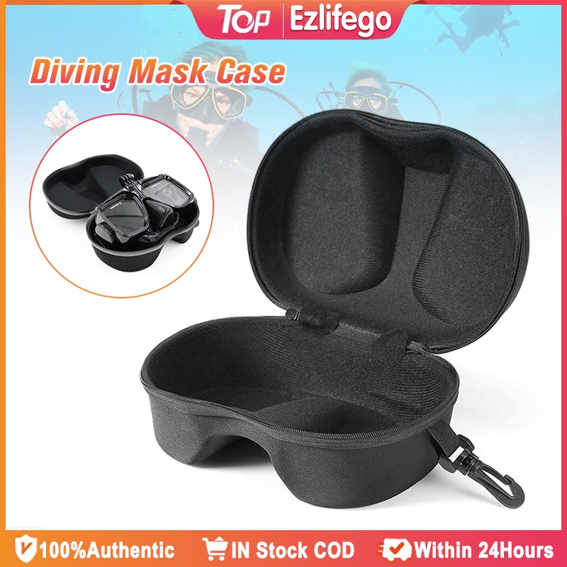 Diving Mask Case Portable Protective Goggle Case, for Diving Mask ...