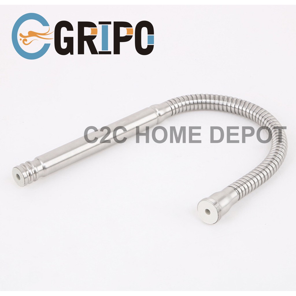 GRIPO 304 stainless flexible tube for kitchen faucet with gasket ...