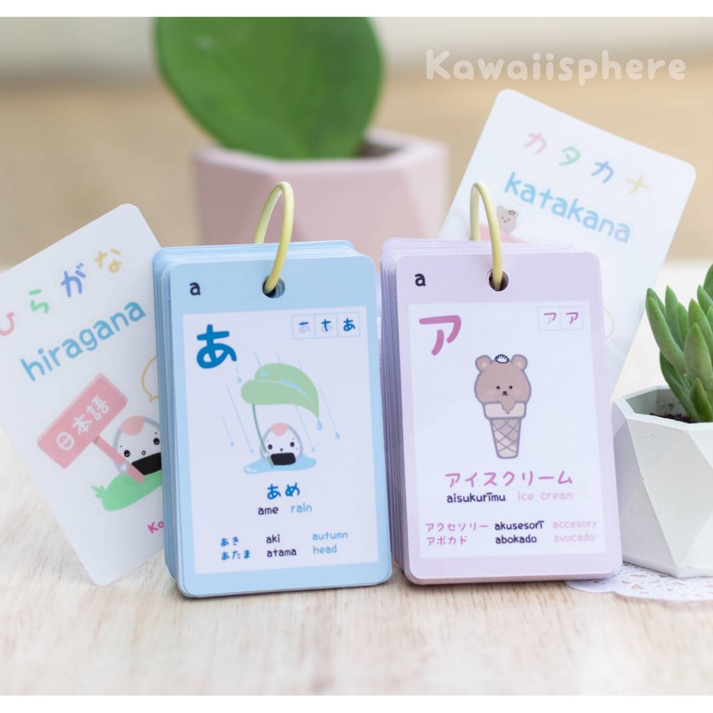 Flash Card Hiragana Katakana at Harry Herzog blog