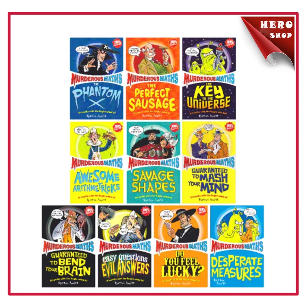 Terrible science! mathematics! history! A full set of 10 books ...