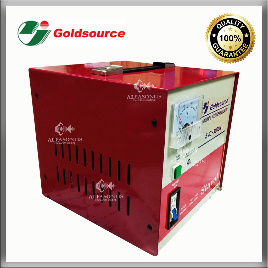 Goldsource 3000Watts AVR / 3000W AVR SVC-3000N (Automatic Voltage ...