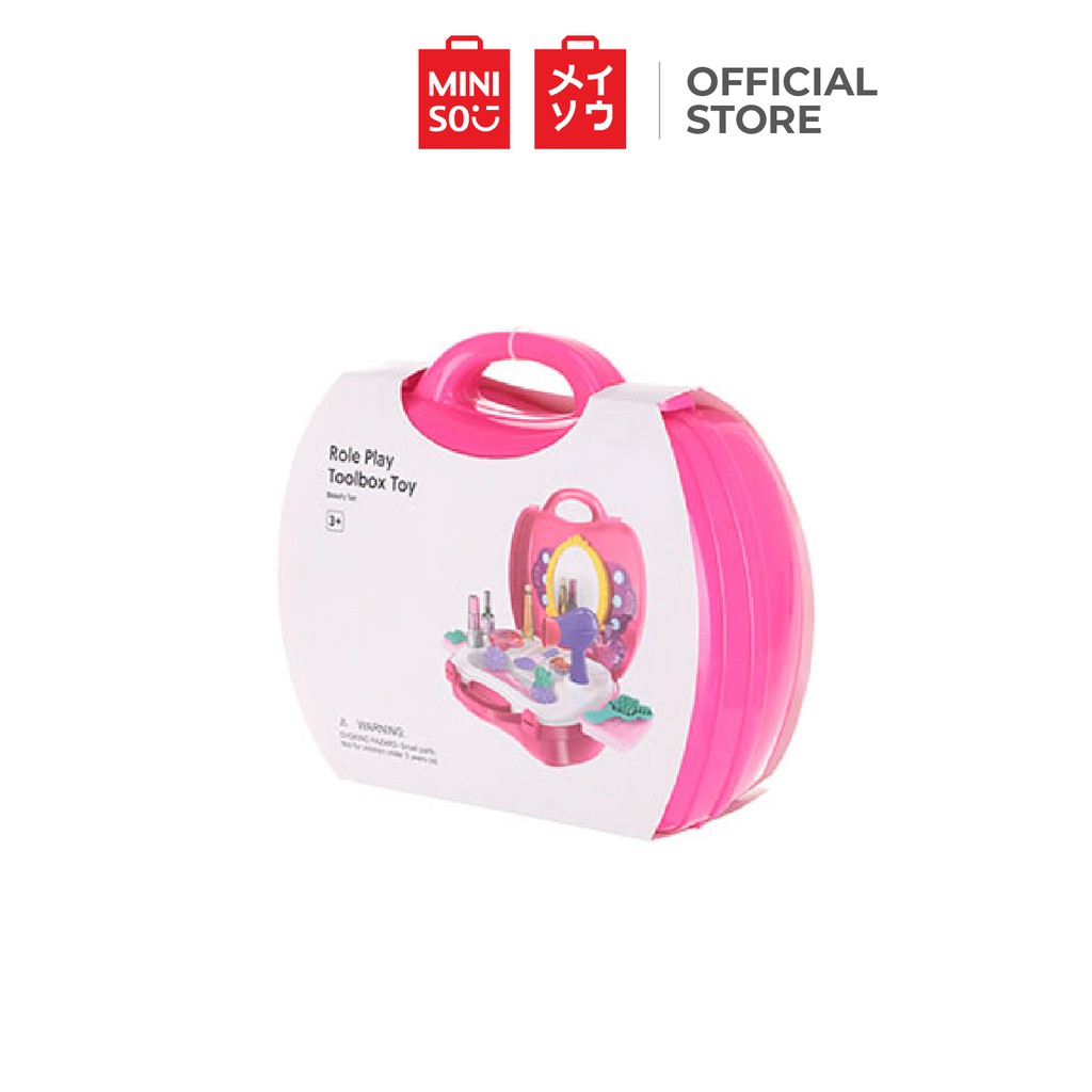 Miniso Role Play Toolbox Toy Beauty Set | Shopee Philippines